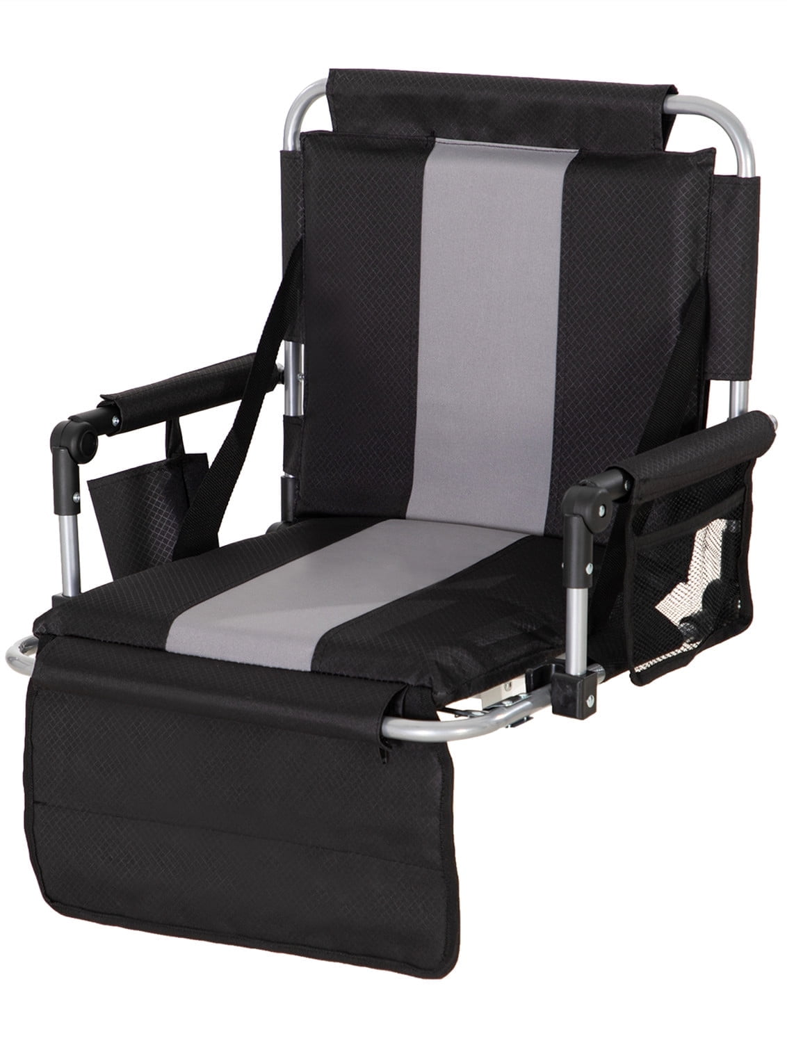 Alpha Camper Folding Portable Stadium Seat Chair for Bleachers with Arm ...