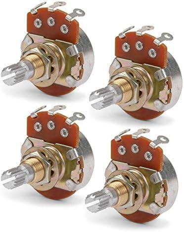 Alpha Control Pots for Electric Guitar, 25K-ohm - 4 Pack - Walmart.com