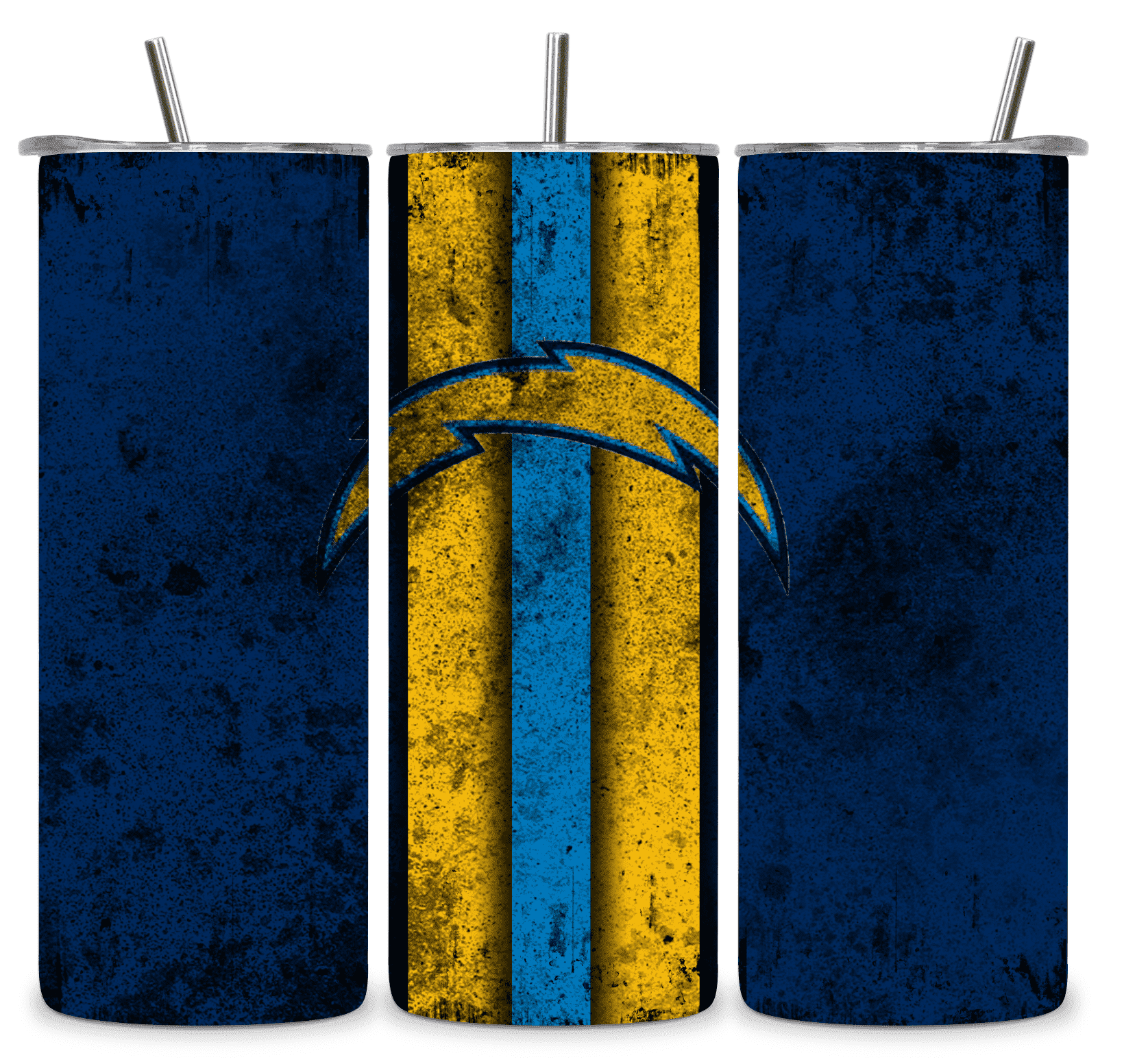 Alpha Printing 20oz Tumbler with Straw – Chargers Look-Alike Football ...