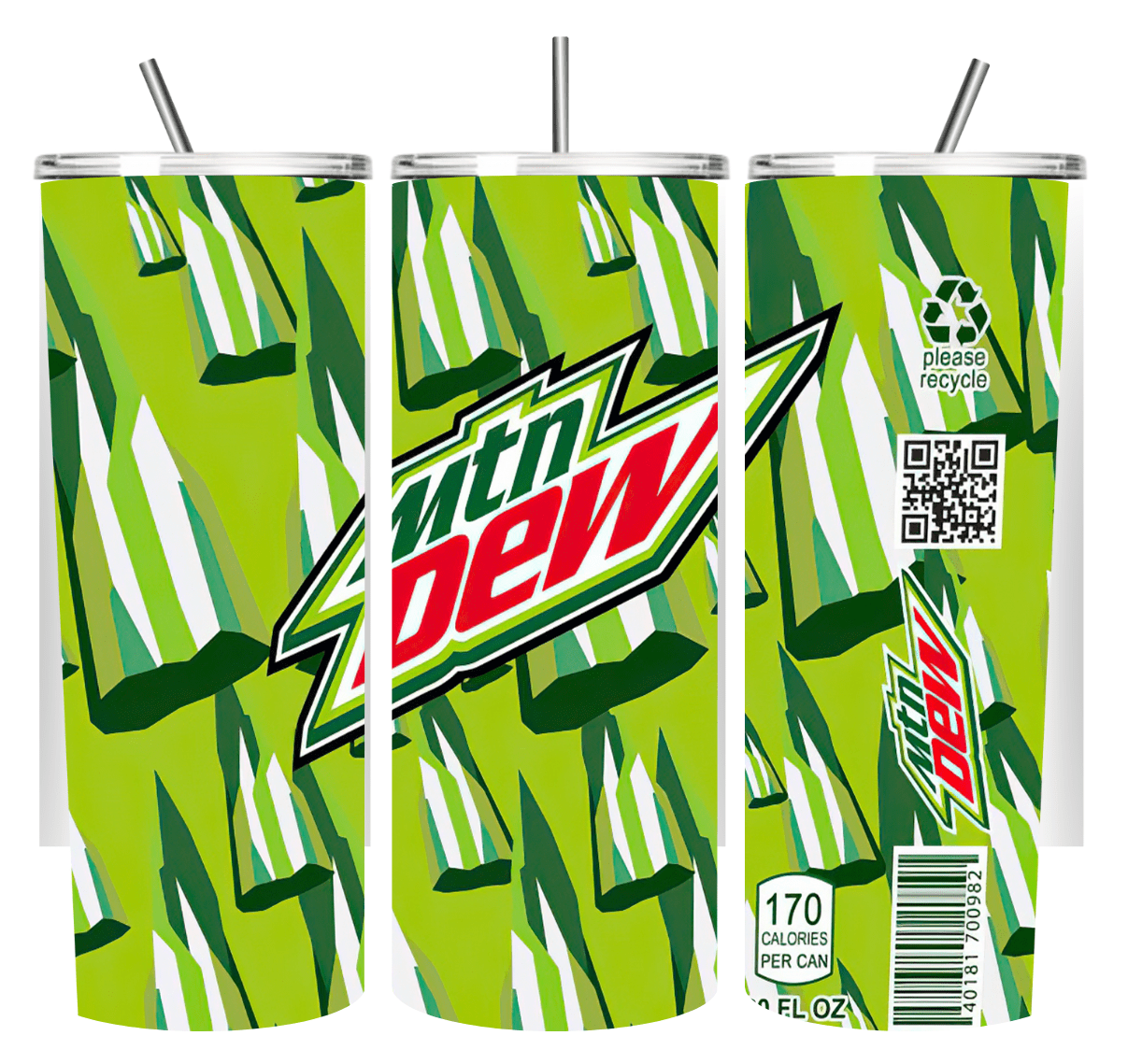 Alpha Printing 20oz Tumbler with Straw – Energizing Citrus Soda ...