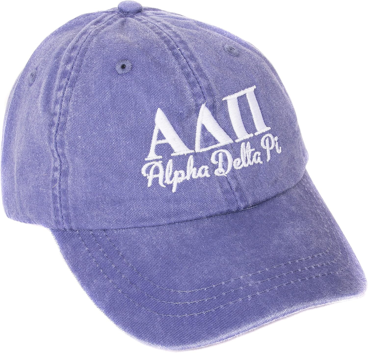 Alpha Delta Pi Sorority Baseball Hat – Adjustable A D Pi Embroidered ...