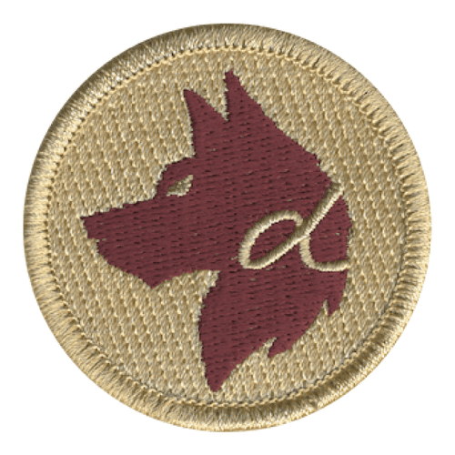 Alpha Dog Scout Patrol Patch (Sew-on) - ClassB - Walmart.com
