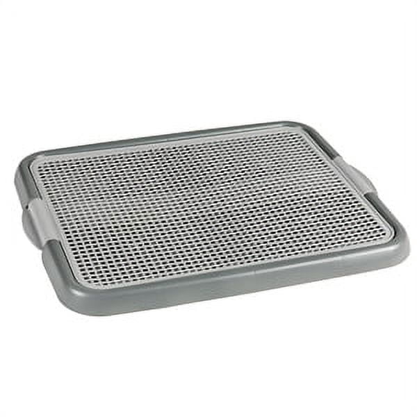 Alpha Dog Series Indoor Dog Toilet Pet Training Pad Trays (Grey ...