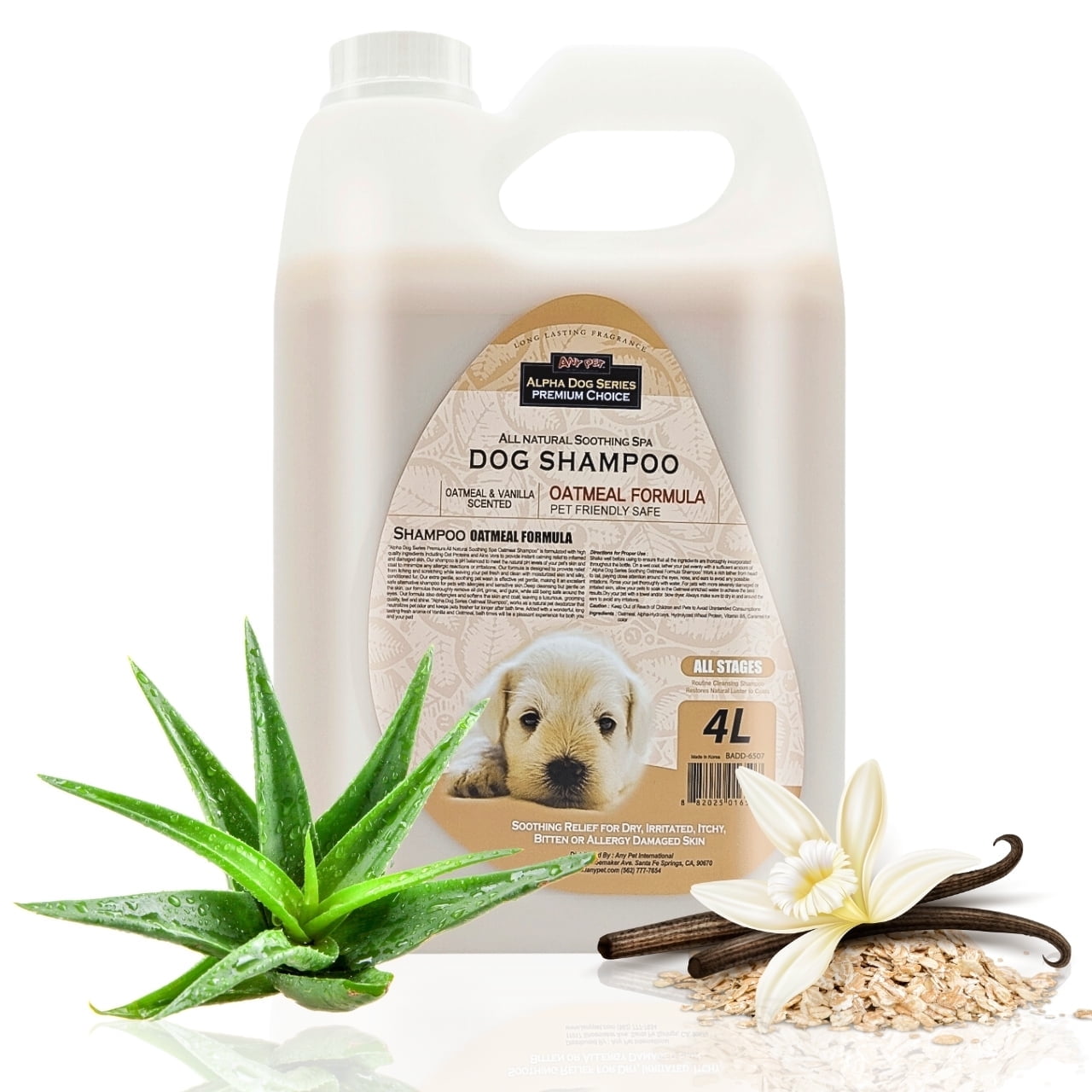 Alpha Dog Series Oatmeal Formula Shampoo - (1 Gallon) - Walmart.com