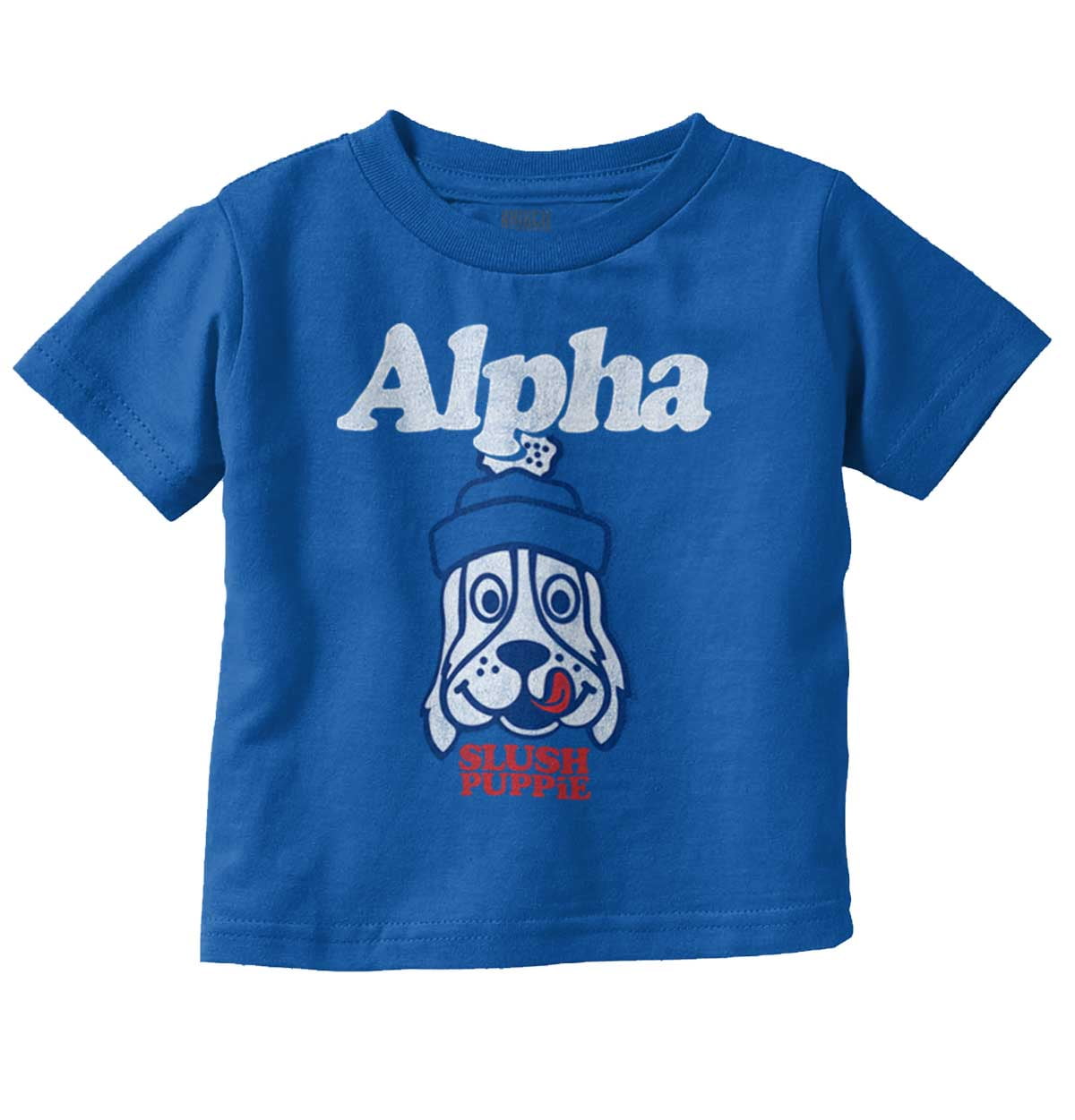 Alpha Dog Slush Puppie 80s Logo Toddler Boy Girl T Shirt Infant Toddler ...