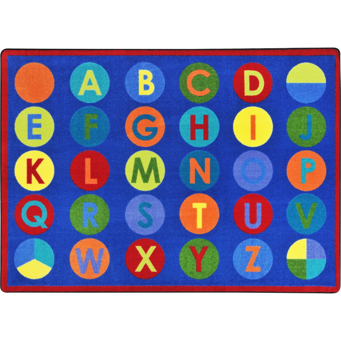 Alpha-Dots 7'8" x 10'9" area rug in color Multi - Walmart.com