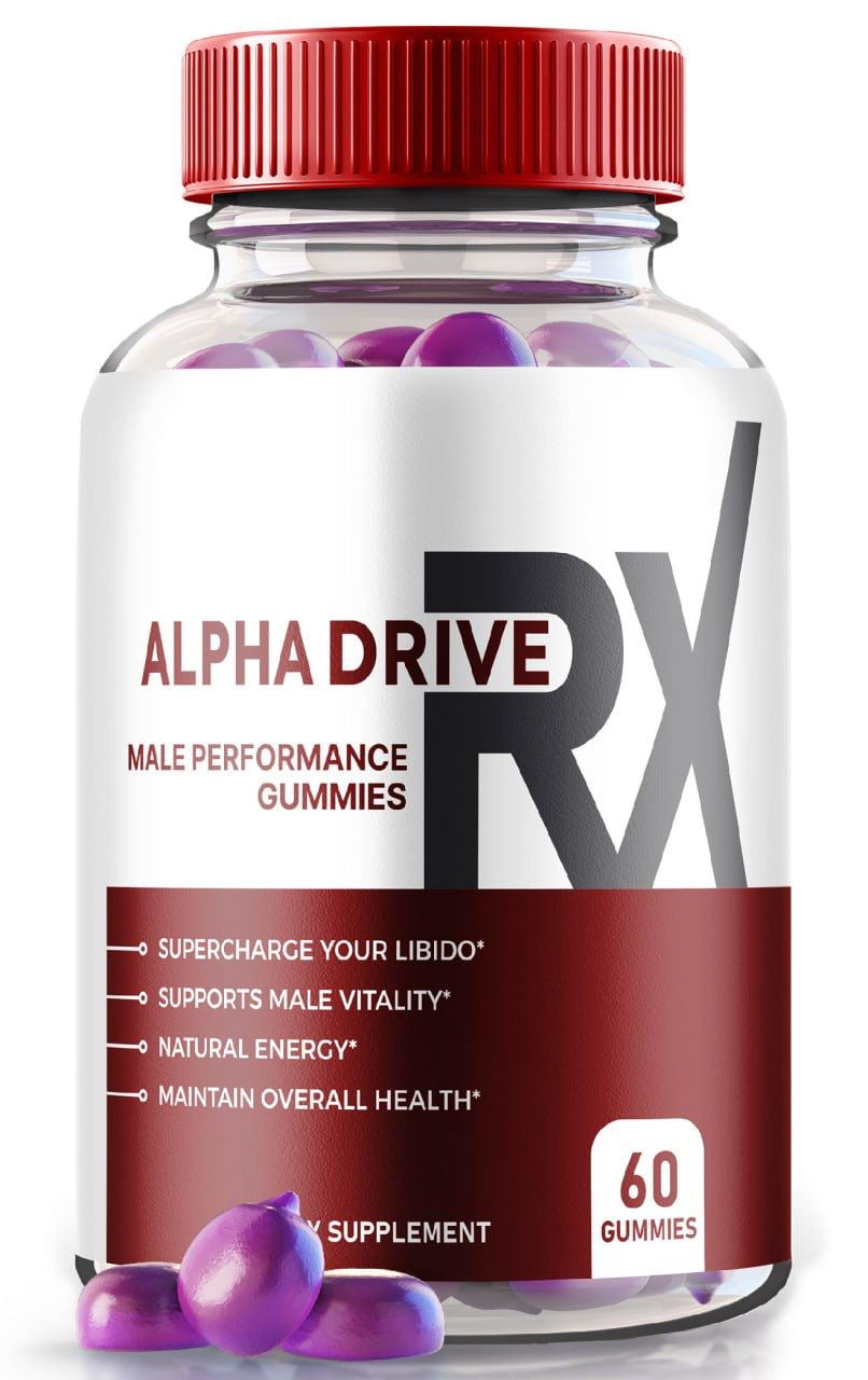 Alpha Drive RX Gummies for Men, Your Daily Supplement for Confidence and Performance, All ...