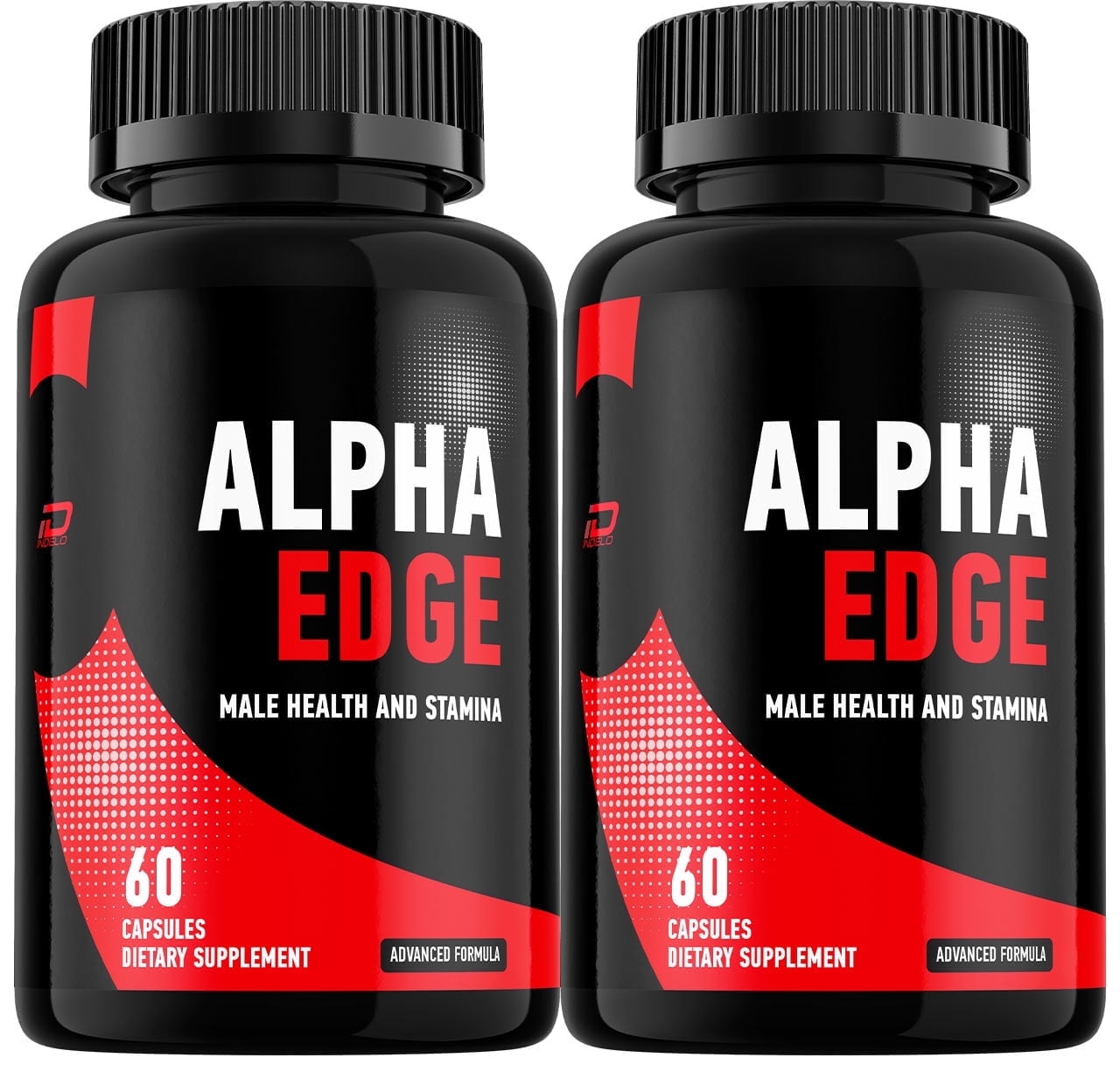 Alpha Edge for Men Dietary Supplement, AlphaEdge Male Formula Pills, 2 Pack, 120 Capsules ...