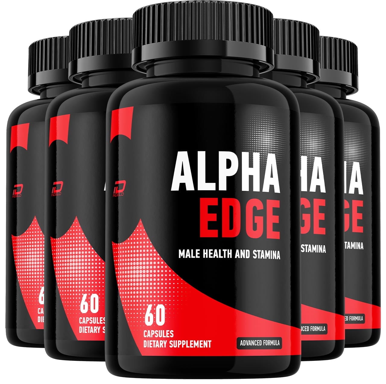 Alpha Edge for Men Dietary Supplement, AlphaEdge Male Formula Pills, 5 ...