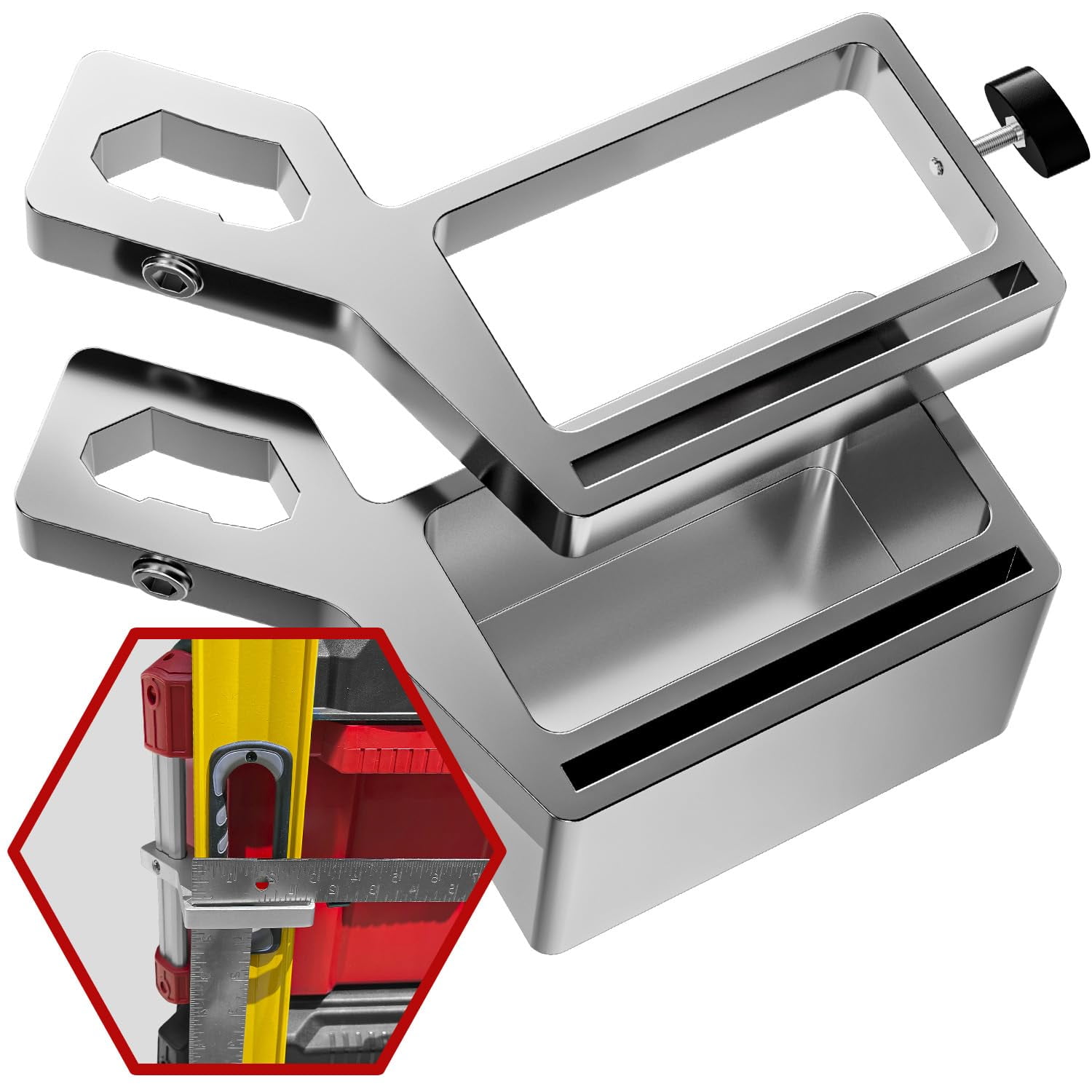 Alpha Engineered Level Mount Holder for Milwaukee Packout Box ...