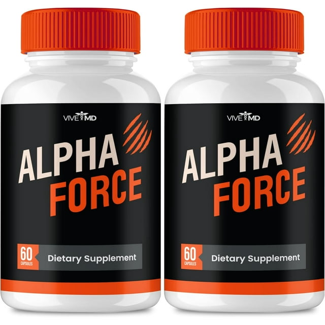 Alpha Force Capsules AlphaForce All Natural Pills (2 Pack) - Walmart.com