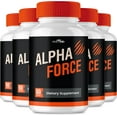 Alpha Force Capsules AlphaForce All Natural Pills (5 Pack) - Walmart.com