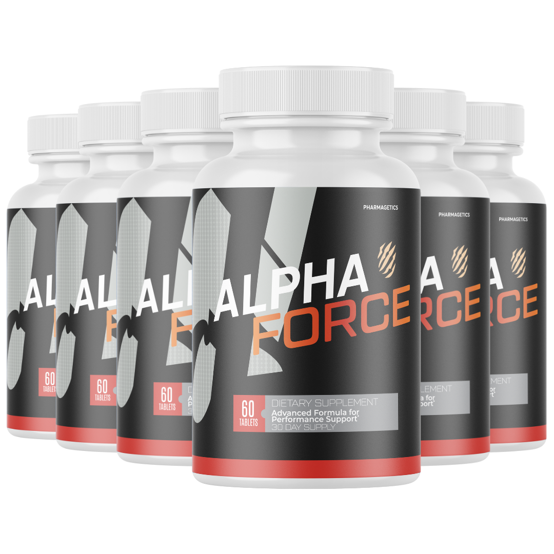 Alpha Force Dietary Supplement For Men ED, AlphaForce Capsules - 6 ...