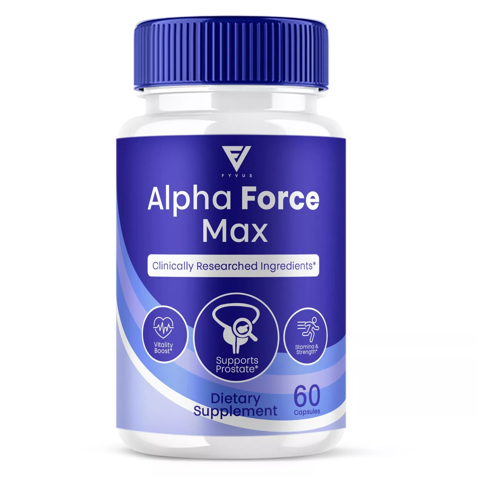 Alpha Force Max Advanced Overall Health & Prostate Support Formula (60 ...