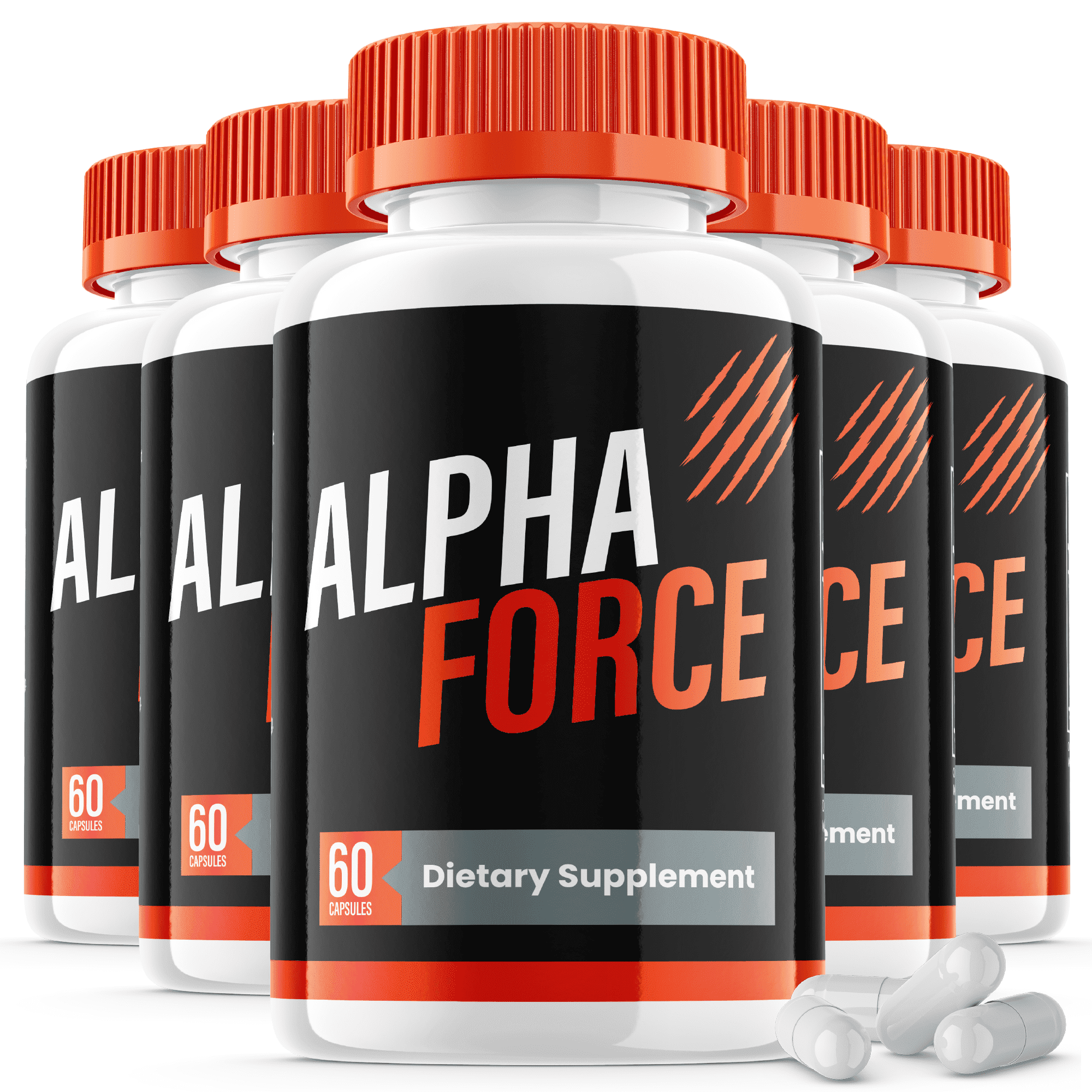 Alpha Force for Men Capsules - AlphaForce Vitamin Complex Pills, 240 ...