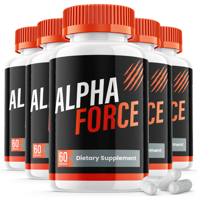 Alpha Force for Men Capsules - AlphaForce Vitamin Complex Pills, 240 Capsules - Walmart.com