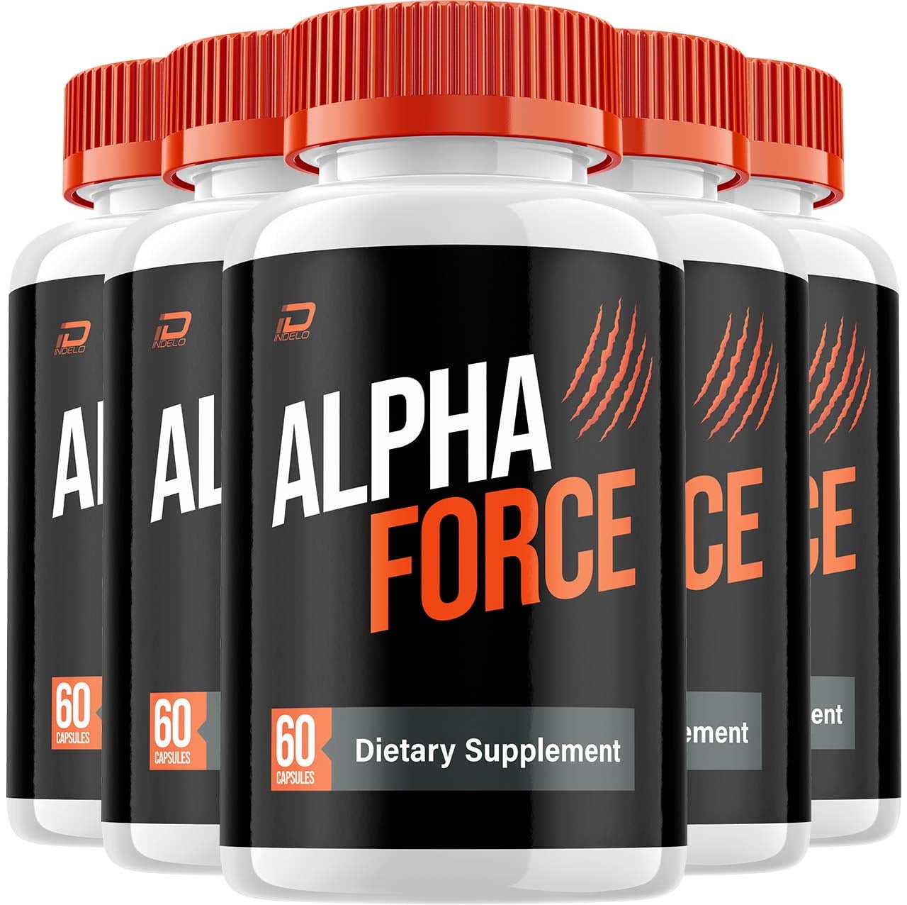 Alpha Force for Men Capsules - AlphaForce Vitamin Complex Pills, 5 Pack ...