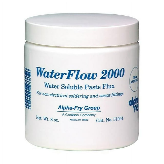 Alpha Fry 8 oz Water Flow 2000 Lead-Free Soldering Paste Flux - Walmart.com