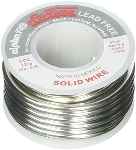 Alpha Fry Solid Wire Solder Lead-Free 0.125" Dia 8 Oz - Walmart.com