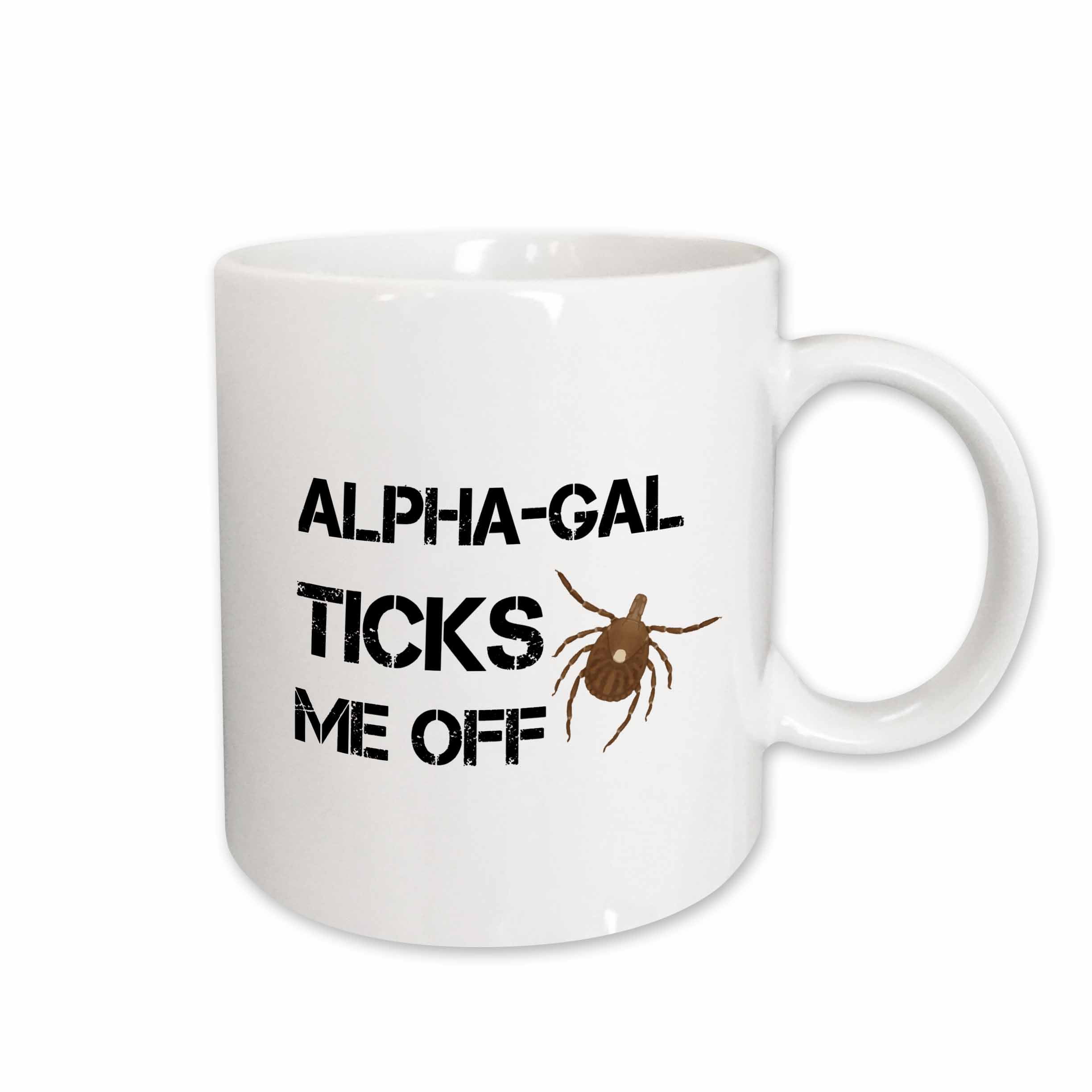 3drose, Alpha-gal Ticks Me Off with Photo of Lonestar Tick on White ...
