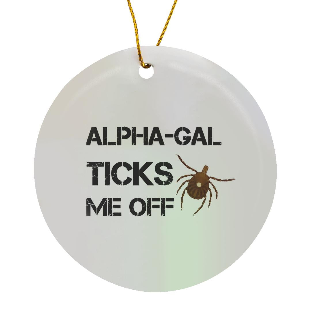 3drose, Alpha-gal Ticks Me Off with Photo of Lonestar Tick on White ...