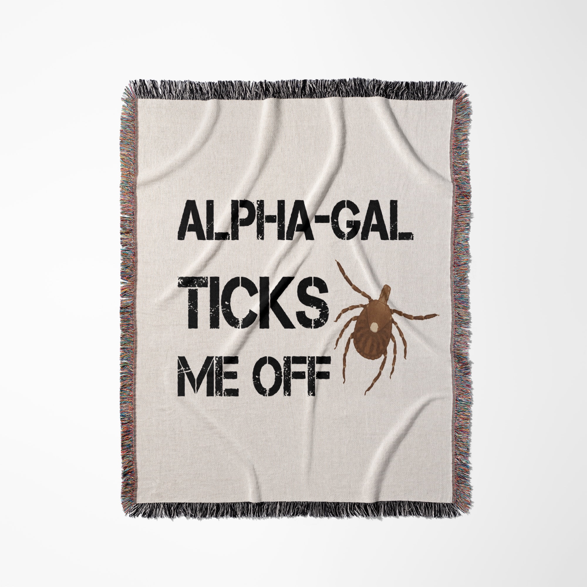 Alpha-Gal Ticks Me Off With Photo Of Lonestar Tick On White Background ...