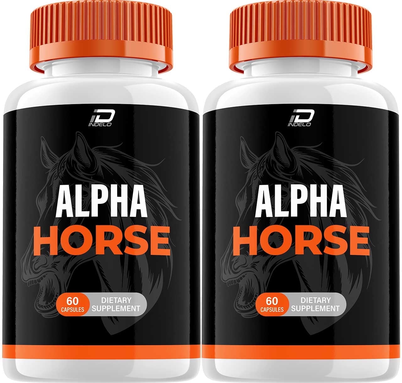 Alpha Horse for Men Capsules - AlphaHorse Vitamin Complex Pills, All Natural Formula, 2 Pack ...