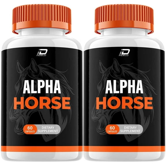 Alpha Horse for Men Capsules - AlphaHorse Vitamin Complex Pills, All ...