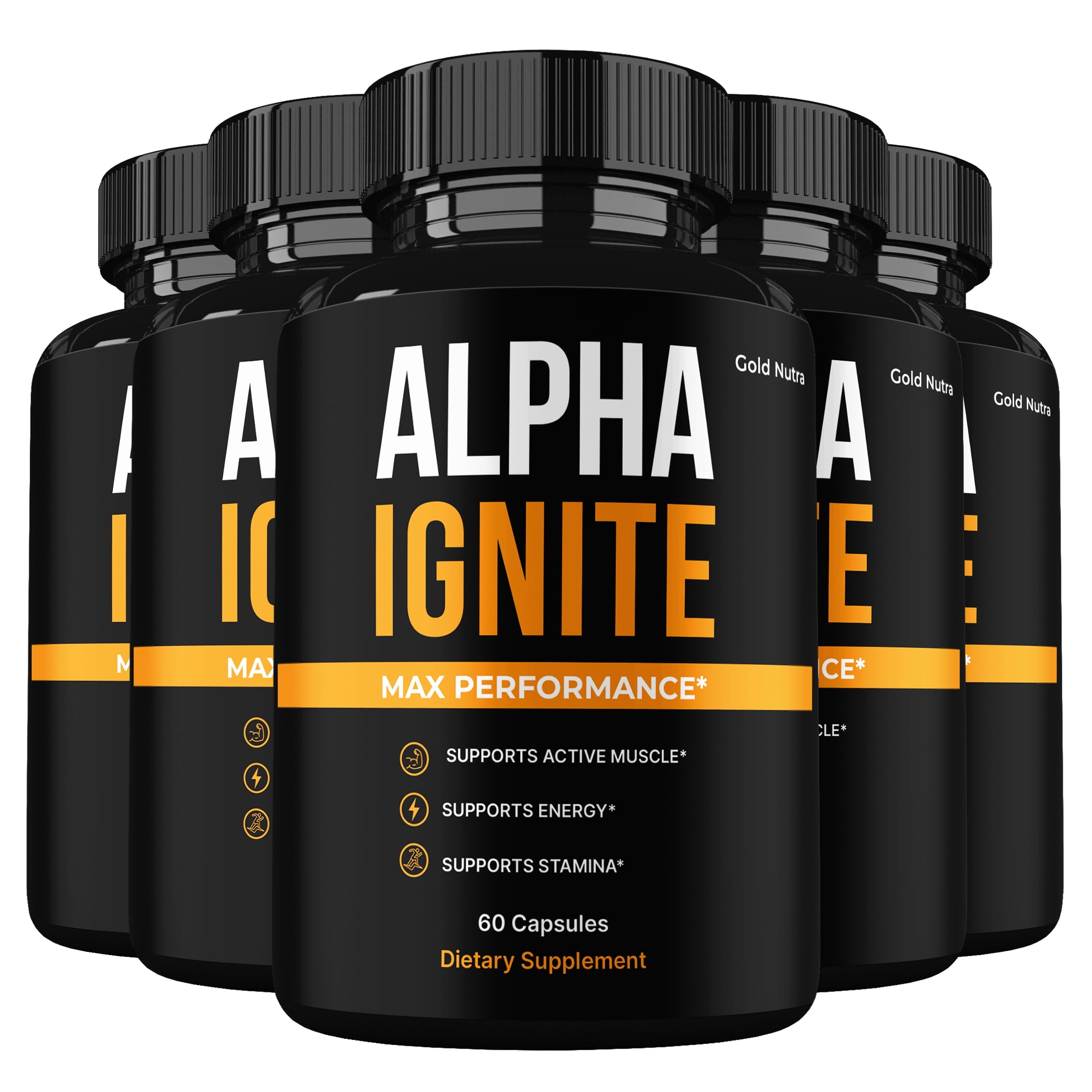 Alpha Ignite Capsules, Advanced Formula, AlphaIgnite Supplement All ...