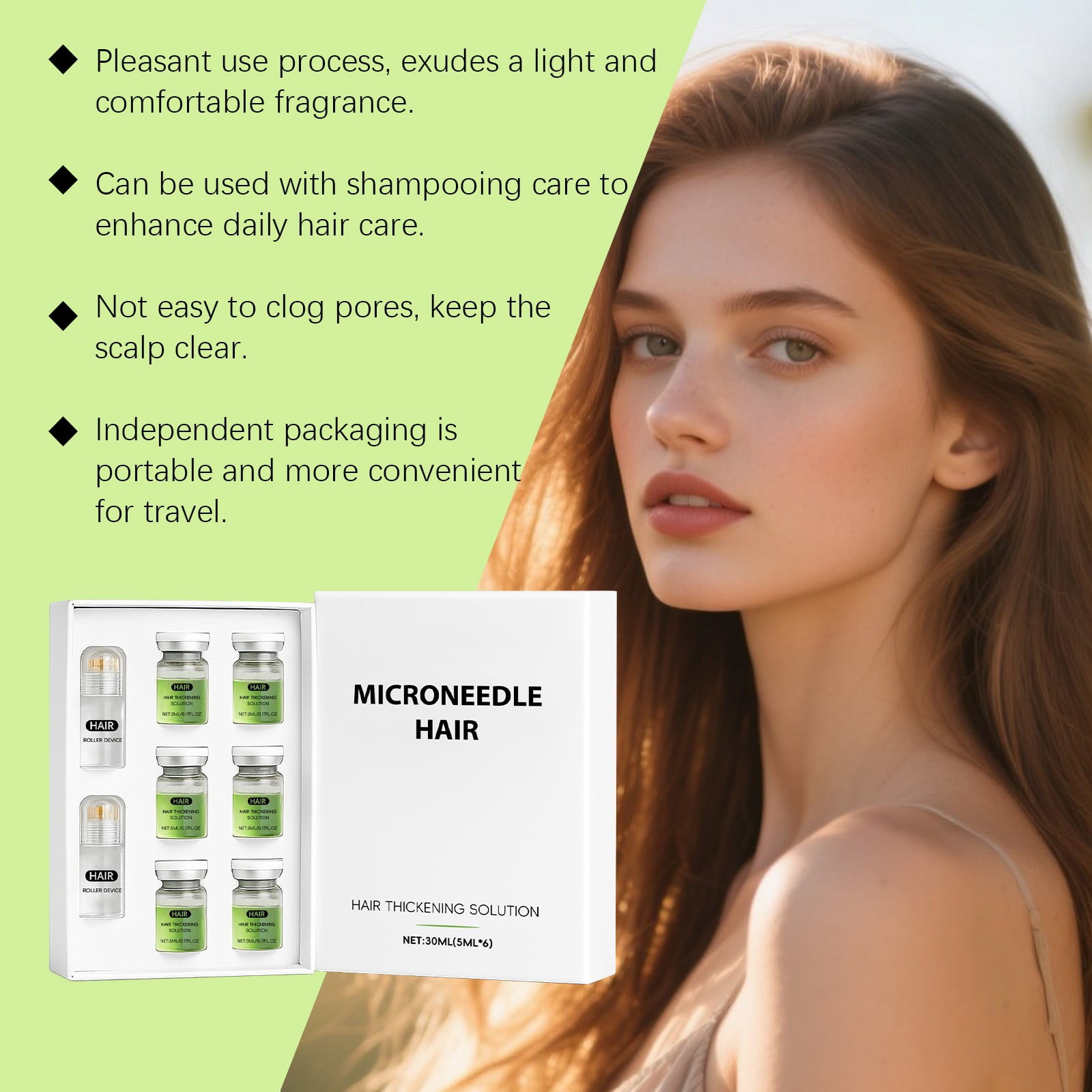 Alpha Infuse Advanced Hair Growth Ginseng Eclipta Prostrata Ginger Root ...