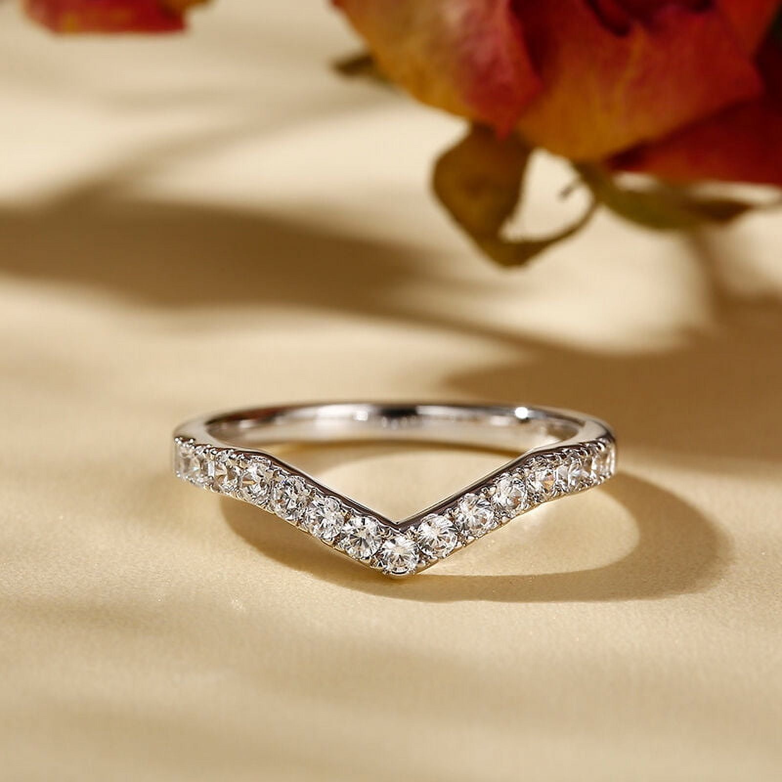 Alpha Jewel 2.5 Ct Pear Cut Diamond Ring - 14K White Gold Plated ...