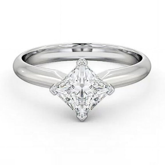 Crestin Jewels Silver 14K White Gold Over Rings - 1.6 Ct Pear Excellent ...