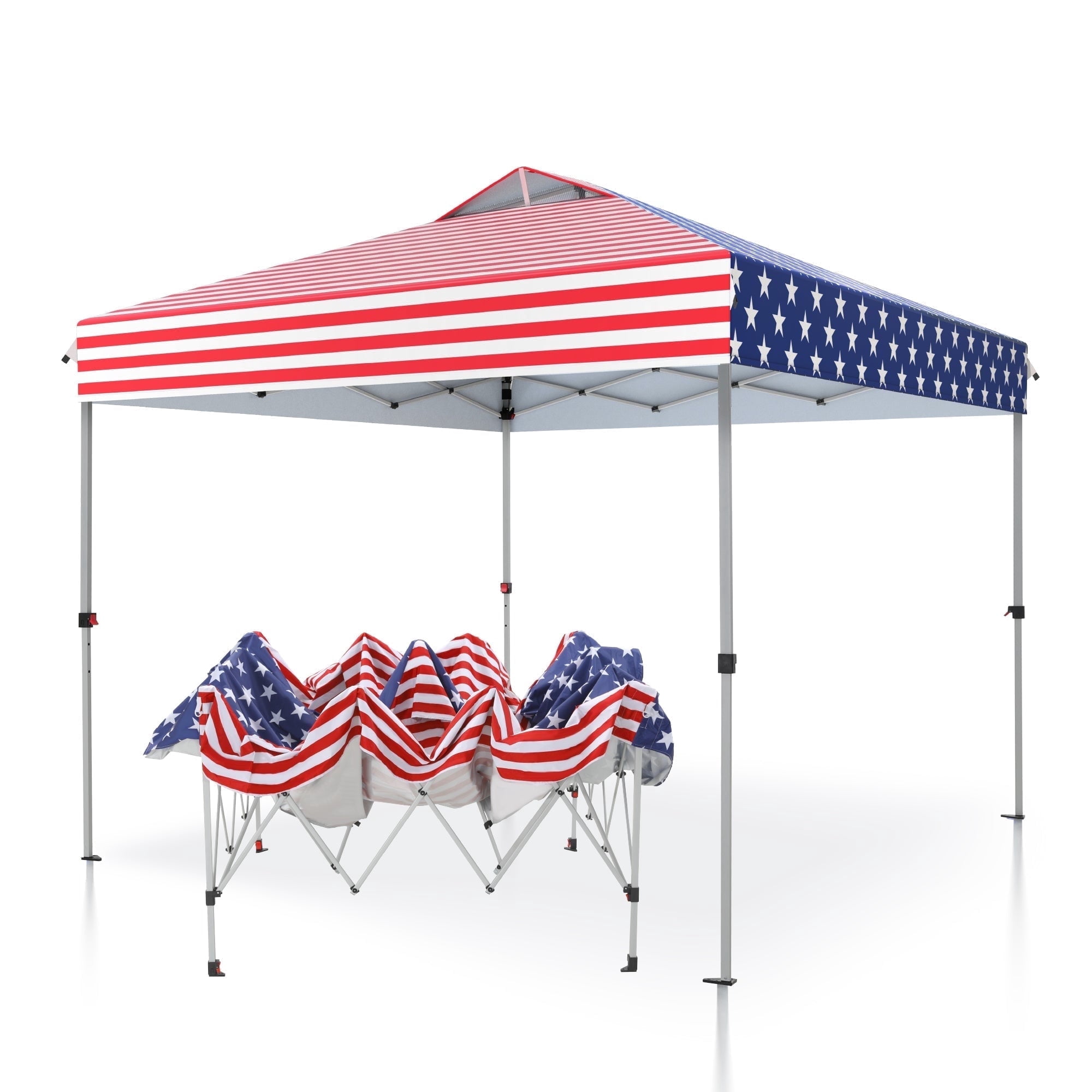 Alpha Joy 10'x 10' Pop up Canopy Outdoor Event Instant Canopy with ...