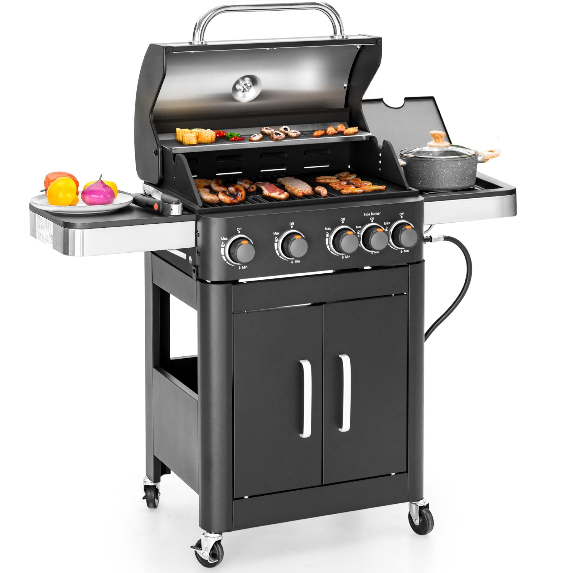Walmart Black Friday Deals 2025 - Alpha Joy 4-Burner Propane Gas Grill ...