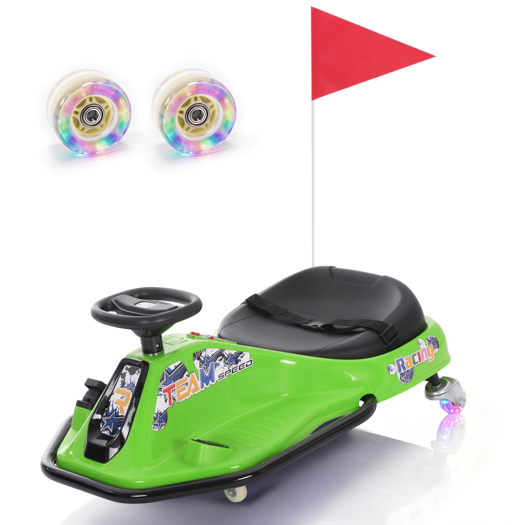 Alpha Joy Kids Crazy Drift Car 24V 180W Electric Drifting Go-Kart w ...