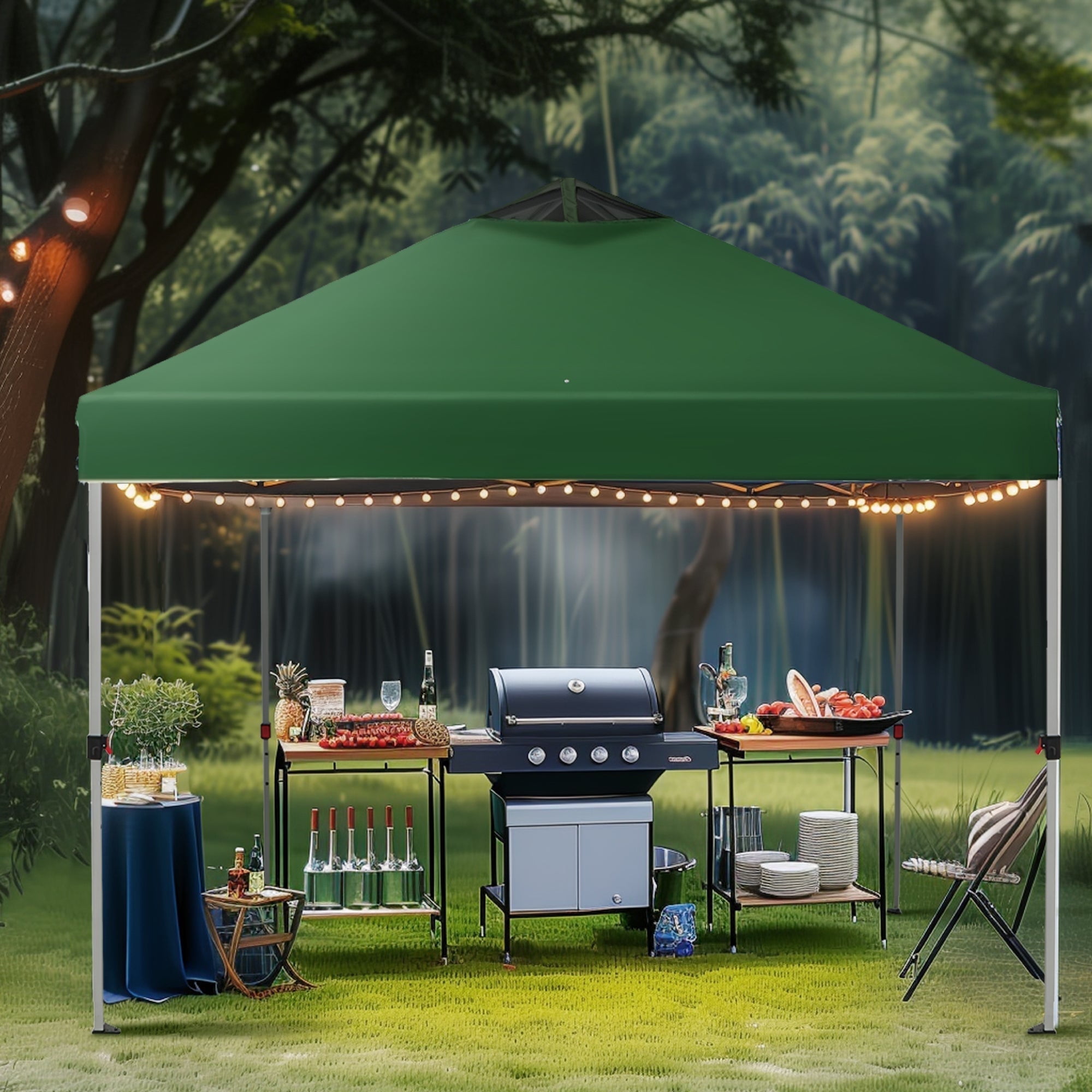 Alpha Joy 10'x10' Pop Up Shades Canopy Tent, Outdoor Event Shelter ...