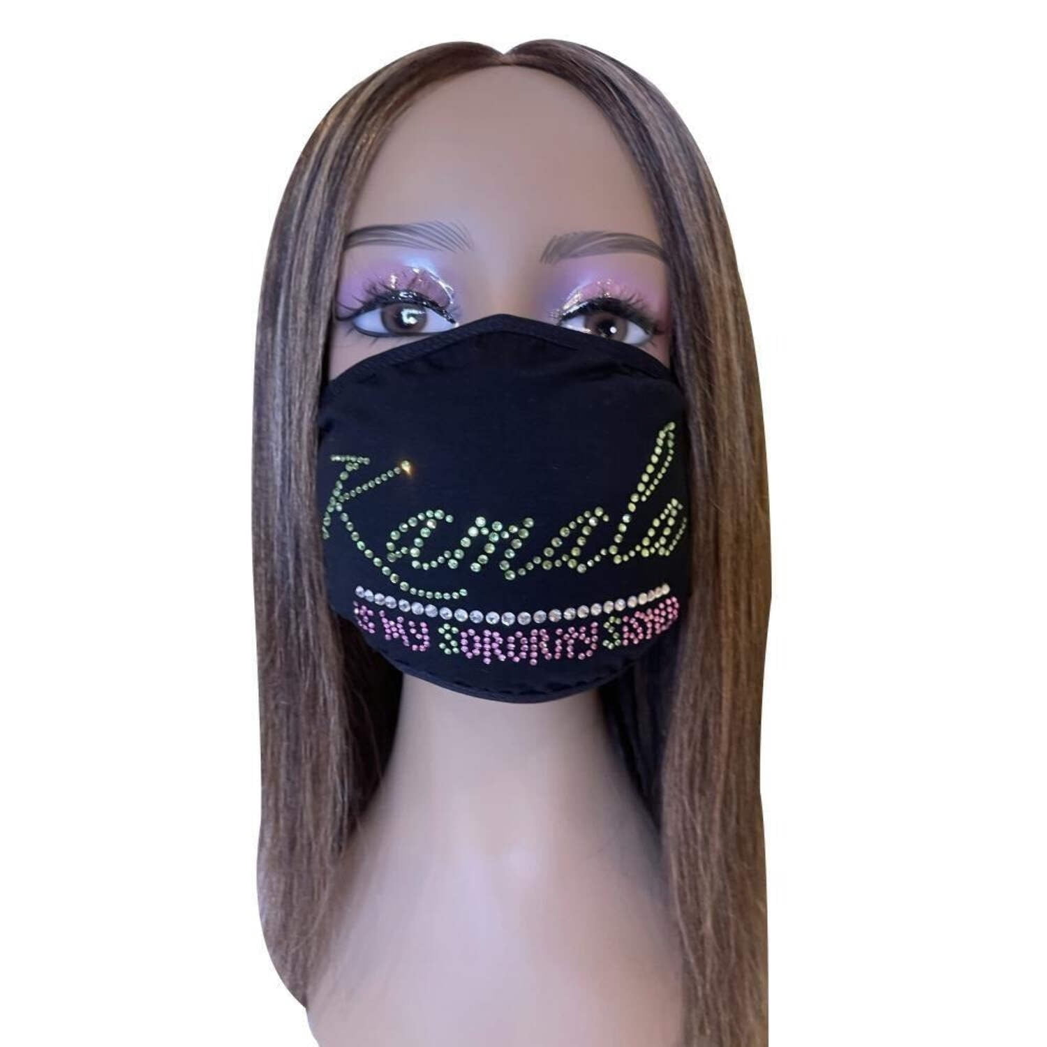 Alpha Kappa Alpha Kamala Is My Sorority Sister Bling Face Mask ...