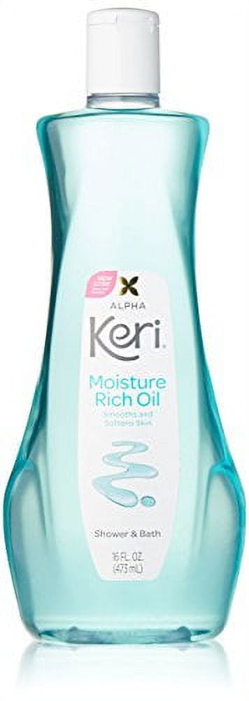 Alpha Keri Shower & Bath Moisture Rich Oil 16 oz - Walmart.com