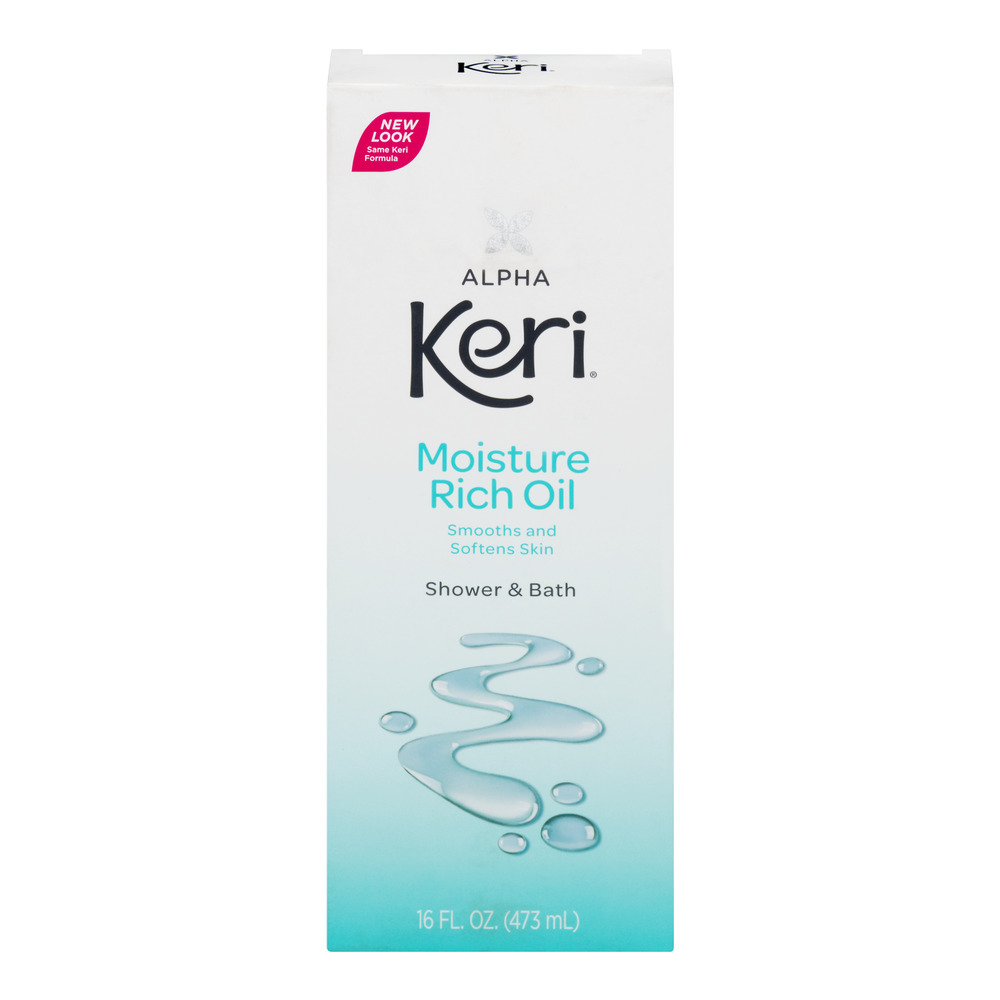 Alpha Keri Shower & Bath Moisture Rich Oil, 16 oz - Walmart.com