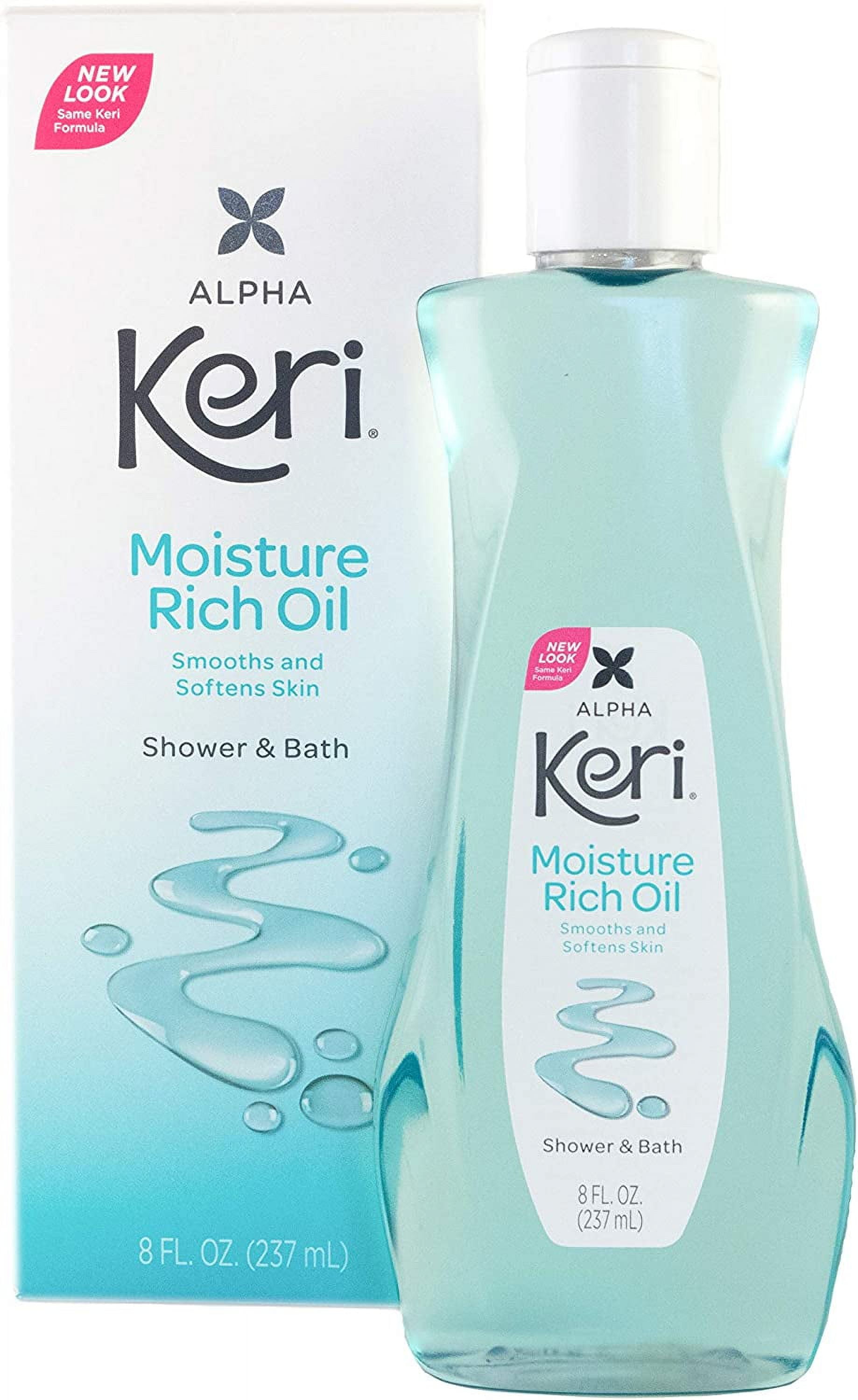 Alpha Keri Shower and Bath Moisture Rich Oil, 8 oz, 6 Pack - Walmart.com