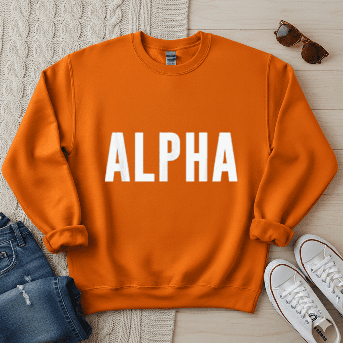 Alpha Letter Simple Bold Minimal Strong Clean Typography Graphic ...