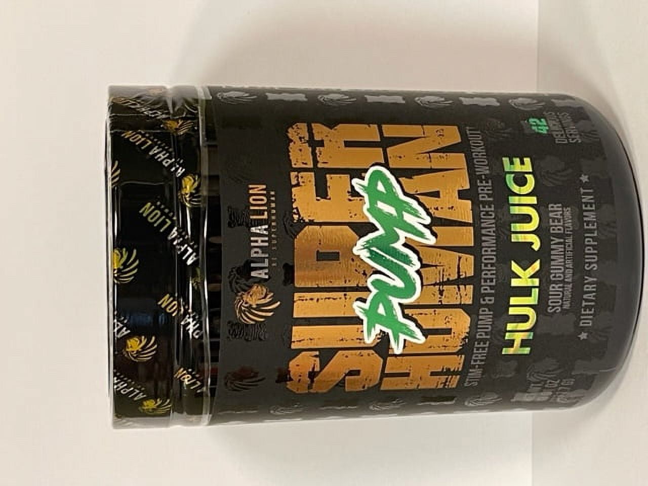 Alpha Lion SUPERHUMAN PUMP - 42 Servings Hulk Juice - Walmart.com