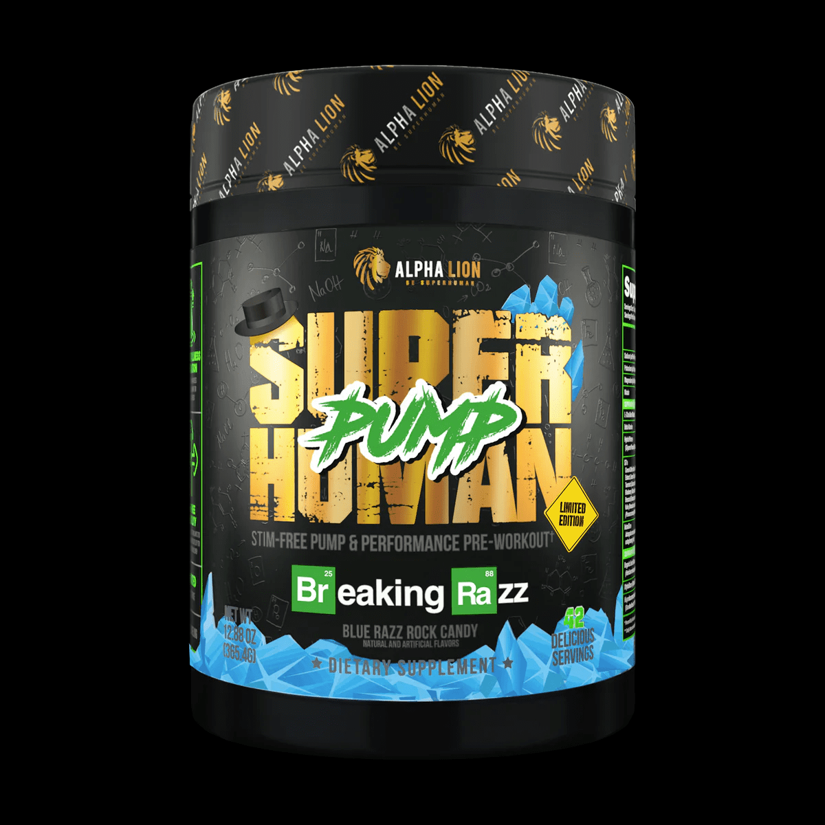 Alpha Lion: Super Human Pump, Breaking Razz Flavor - Walmart.com