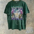 Alpha Male Unicorn Cat Ironic 90s T-Shirt, Retro Funny Rainbow Unisex ...