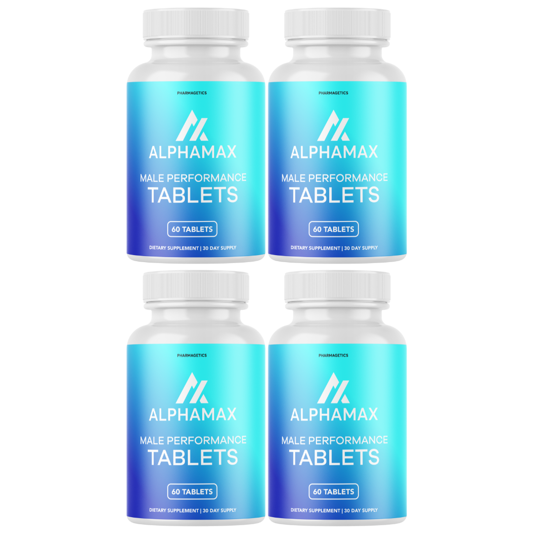 Alpha Max Tablets, Alpha Max Advanced Formula Wellness Support - 4 ...
