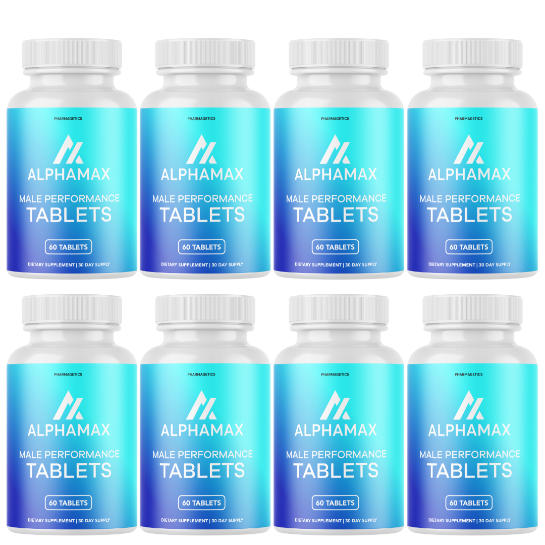 Alpha Max Tablets, Alpha Max Advanced Formula Wellness Support - 8 ...