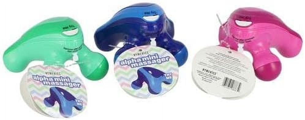 Alpha Mini Handheld Massager, Vibrating Electric Massager with Comfort ...