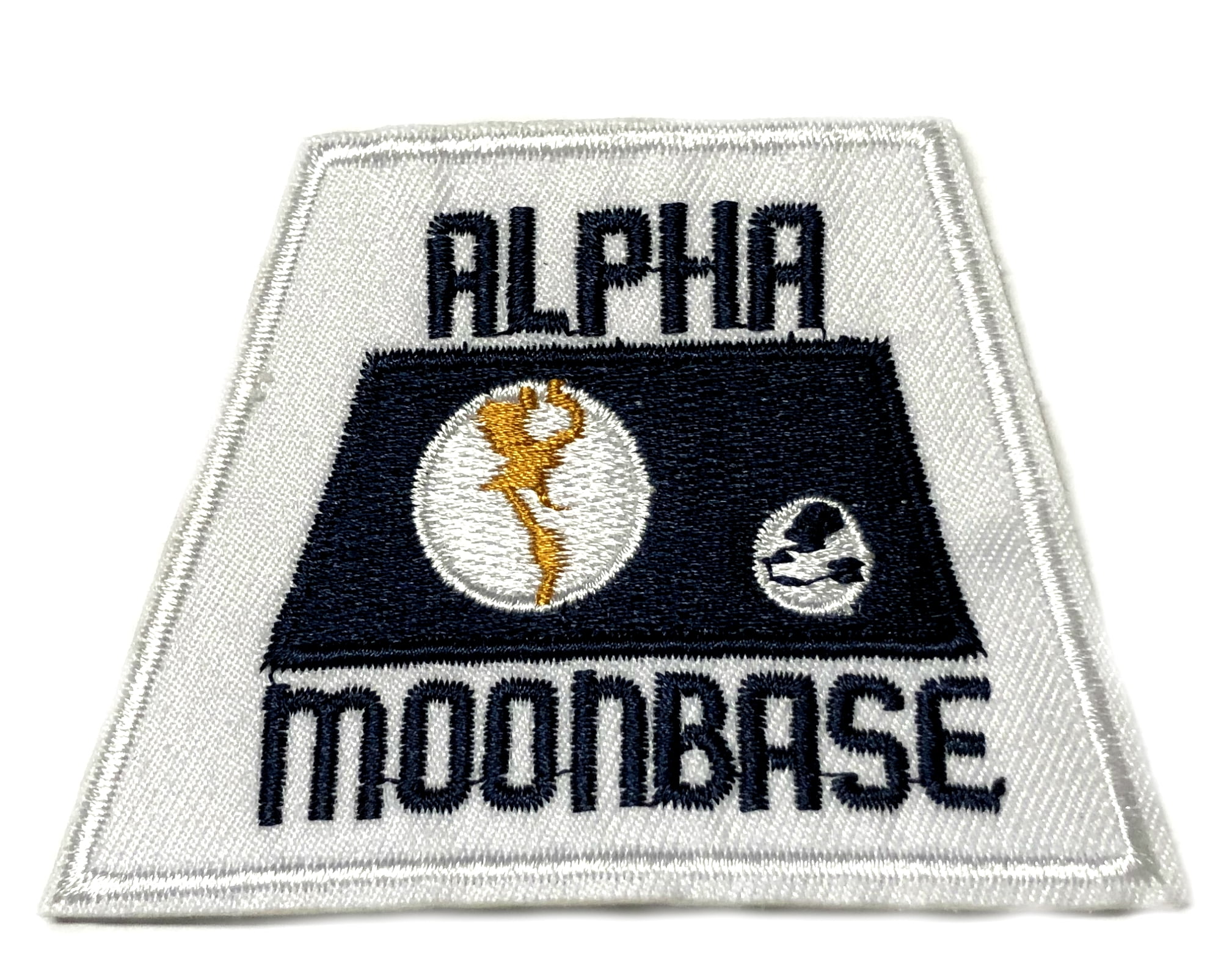 Alpha Moonbase Embroidered Patch Iron/Sew-On Applique NASA Space ...