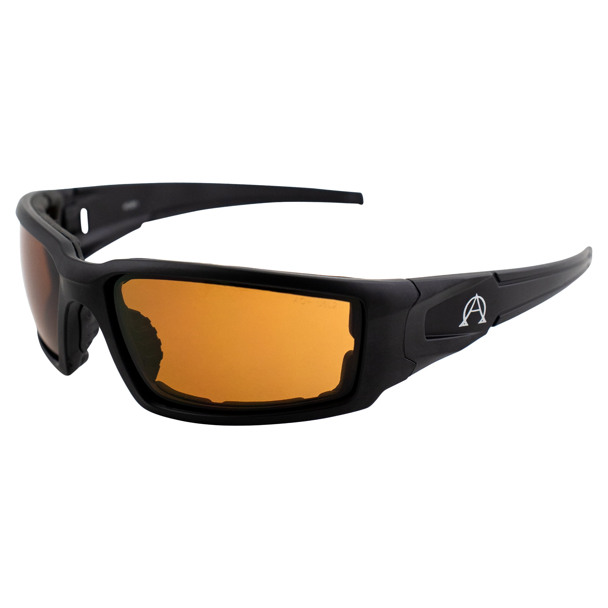 Alpha Omega AO5 Motorcycle Sunglasses Foam Padded Riding Safety Glasses ...