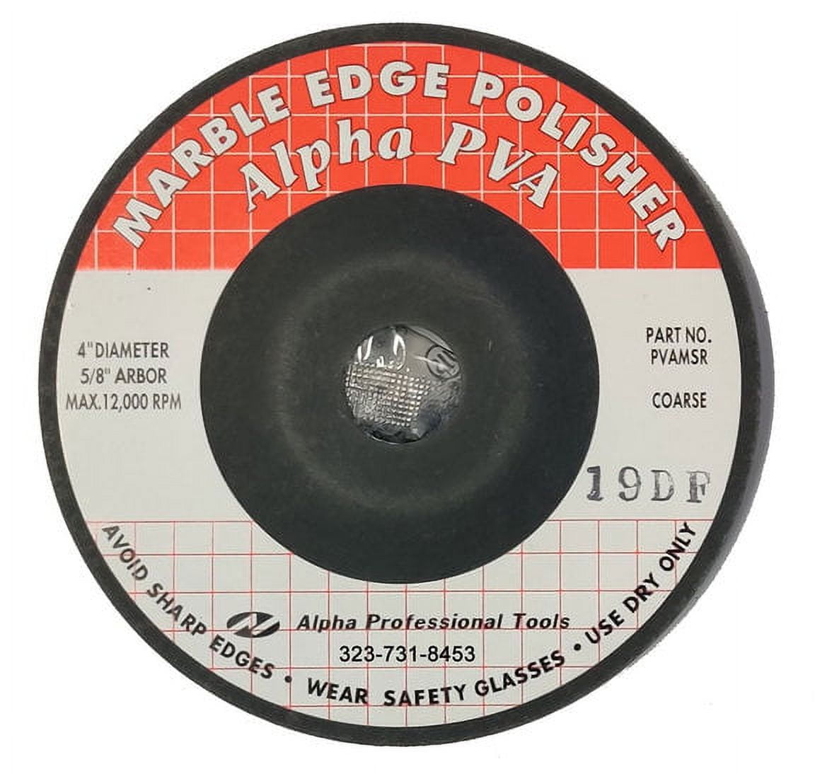 Alpha PVA MS Style Dry Polish Disc 80 Grit (10 Pack) - Walmart.com